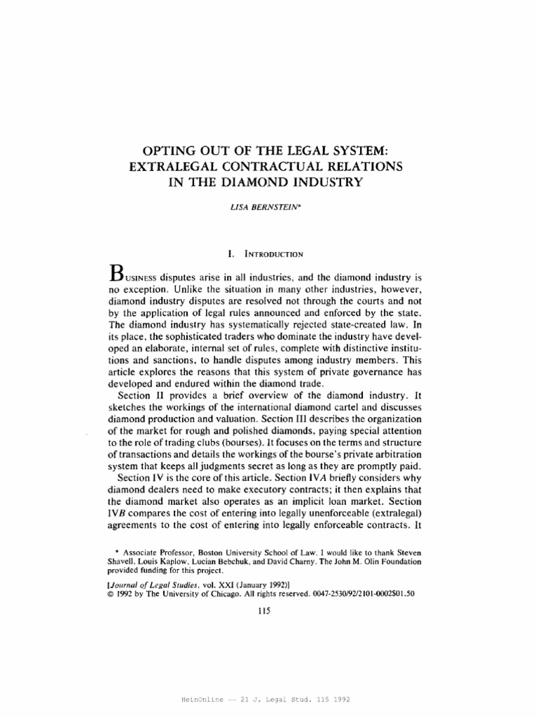 BERNSTEIN, Lisa | PDF