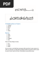 Rakat Namaz Chart 2 | PDF