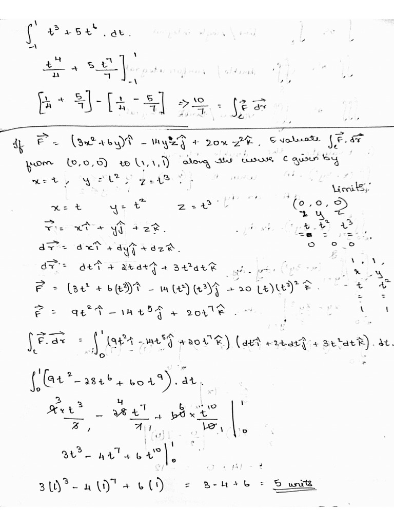 Double Intergration Engineering Mathematics | PDF