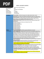 Template Modul Ajar Pembelajaran Mendalam - Certdev | PDF