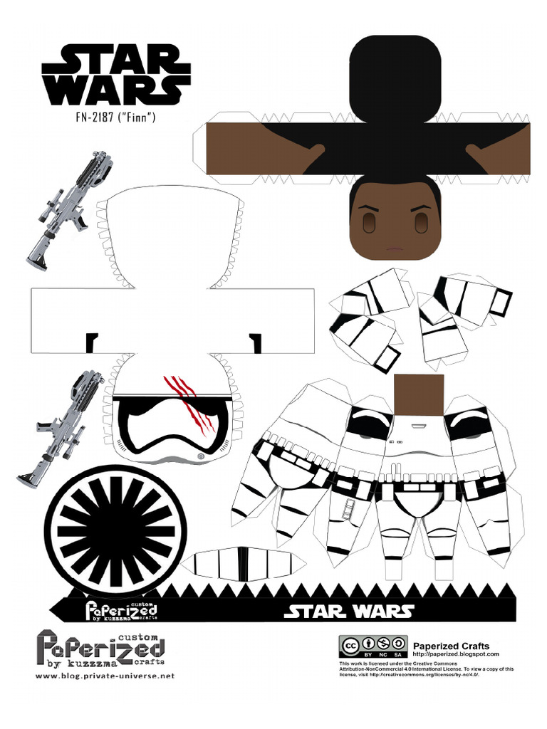 SW Finn Stormtrooper Paperized | PDF