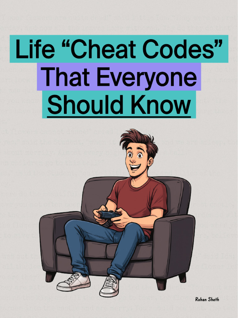 Life Cheat Codes That Everyone Should Know | PDF