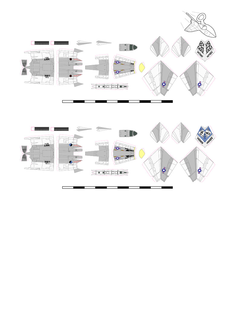 RA-5C Vigilante Model Overview | PDF