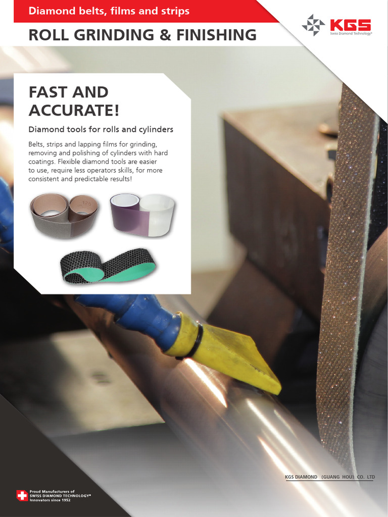 Efficient Roll Grinding Solutions | PDF | Grinding (Abrasive Cutting ...