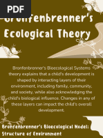 Bronfenbrenners Ecological Systems Theory | PDF | Psychology ...