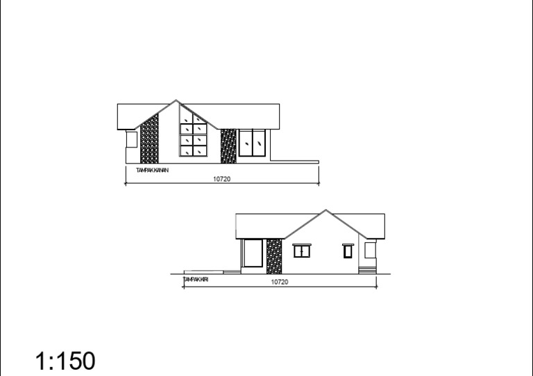 CEK-Floor Plan - Lantai 1-Model | PDF