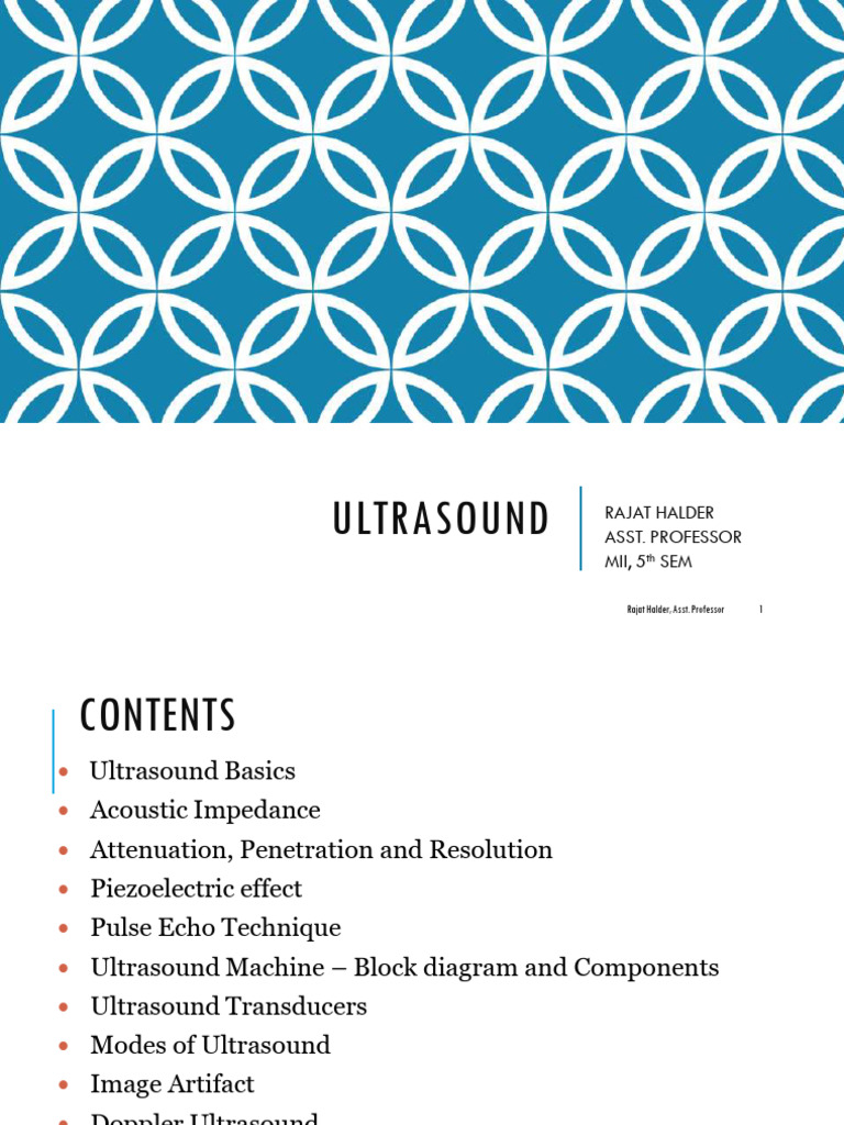 Understanding Ultrasound Technology | PDF | Medical Ultrasound | Sound