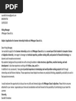 JP Morgan Cover Letter Example | PDF