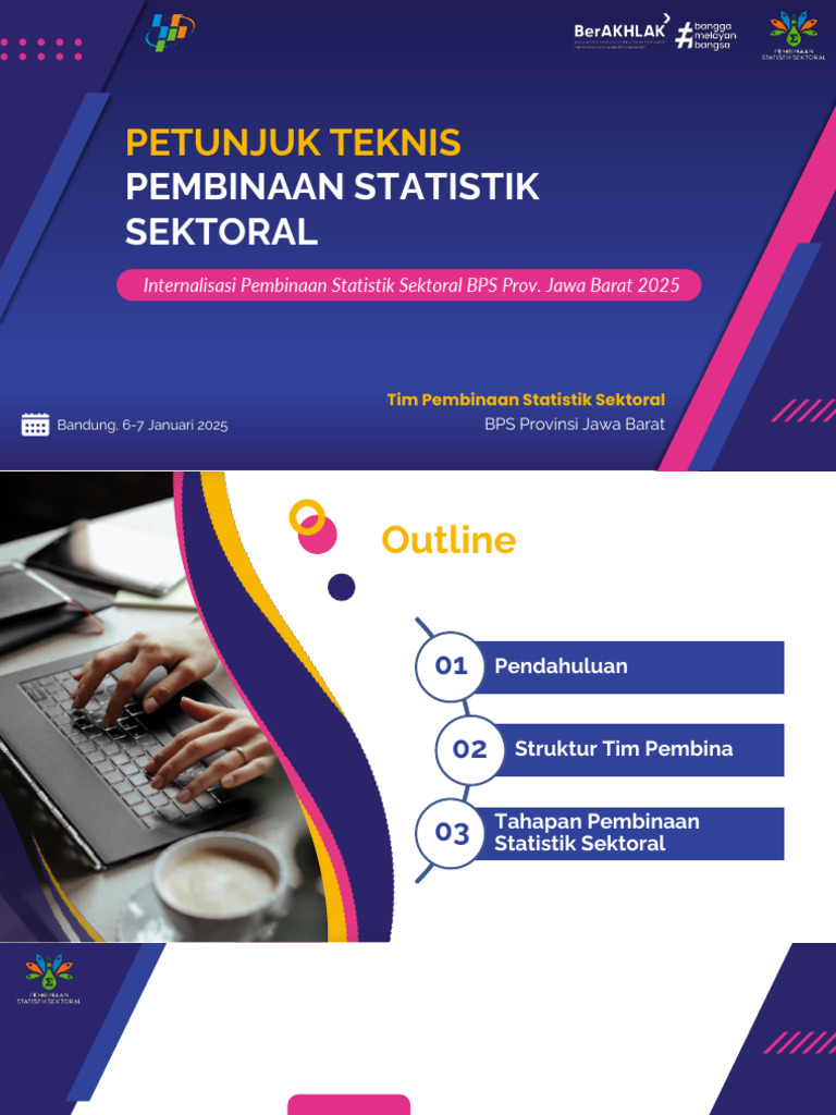 Pembinaan Statistik Sektoral BPS 2025 | PDF