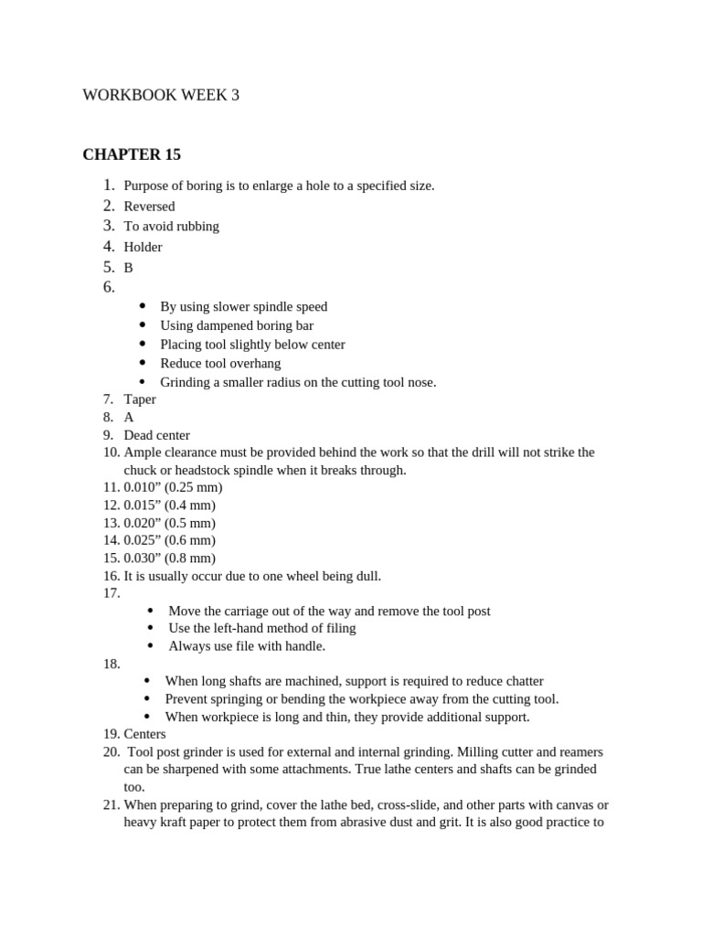 Workbook Week 3 | PDF