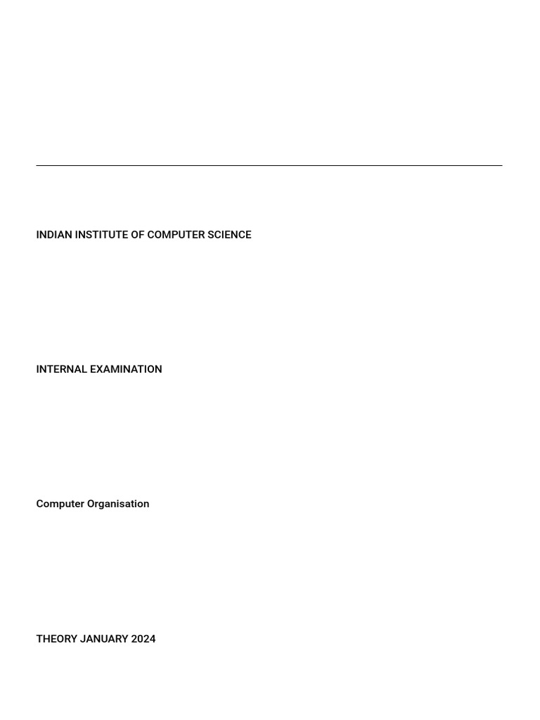 co_set1 | PDF | Computer Data Storage | Random Access Memory