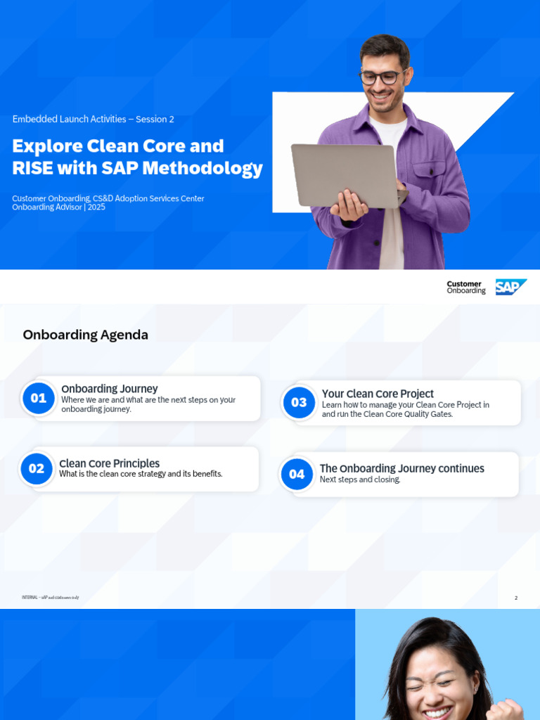 Clean Core and RISE with SAP Overview | PDF | Cloud Computing ...