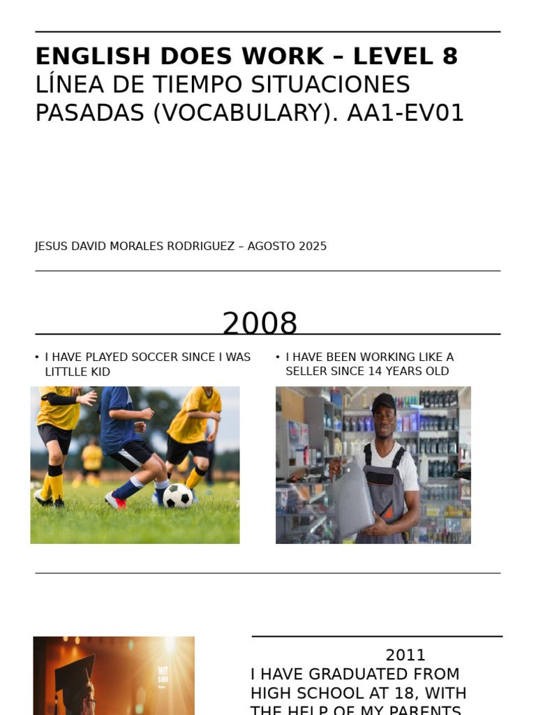 English Does Work - Level 6 Video | PDF