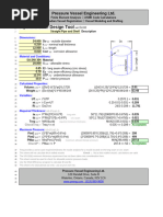 Nozzle Repad Design Sheet | PDF | Materials | Industrial Processes