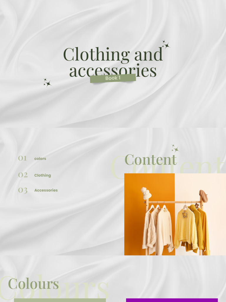 Clothing and Accessories | PDF