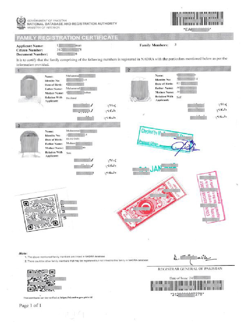 FRC by Marriage Sample | PDF