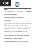 Grade 6 ICT Textbook Overview | PDF | Window (Computing) | Microsoft Word