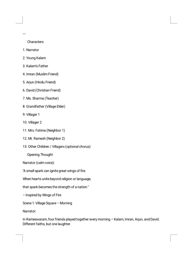 Converted - Class Skit | PDF