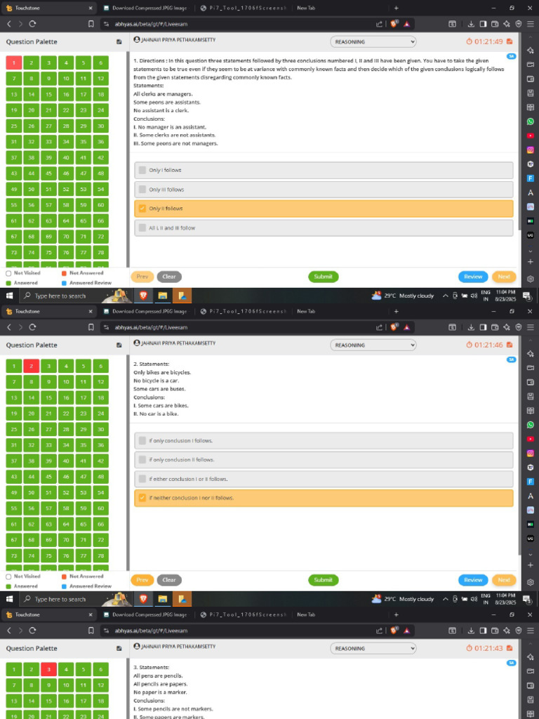 Aptitude Test 1 | PDF