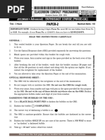 30 Question Answer Sheet | PDF
