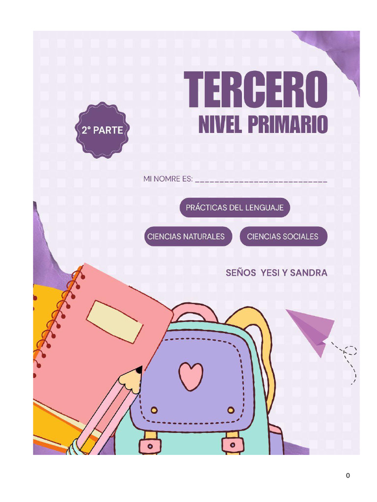 Cuadernillo 2da Parte 3ro | PDF | Mezcla | Luna