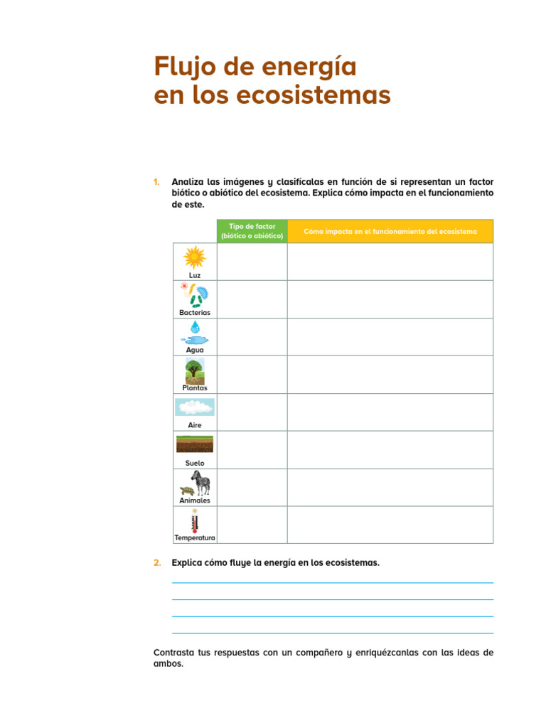Impacto en el flujo de energía ecosistémica | PDF