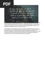 Bacaan Sholat Muhammadiyah Lengkap | PDF