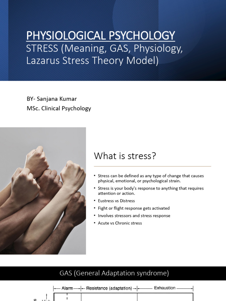 STRESS Physiological Psychology | PDF