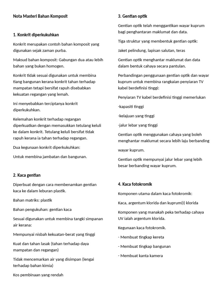 Bahan Komposit | PDF