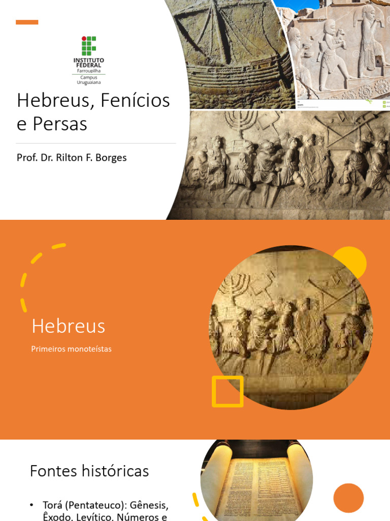 Hebreus, Fenícios e Persas: História e Cultura | PDF | Segundo Templo ...