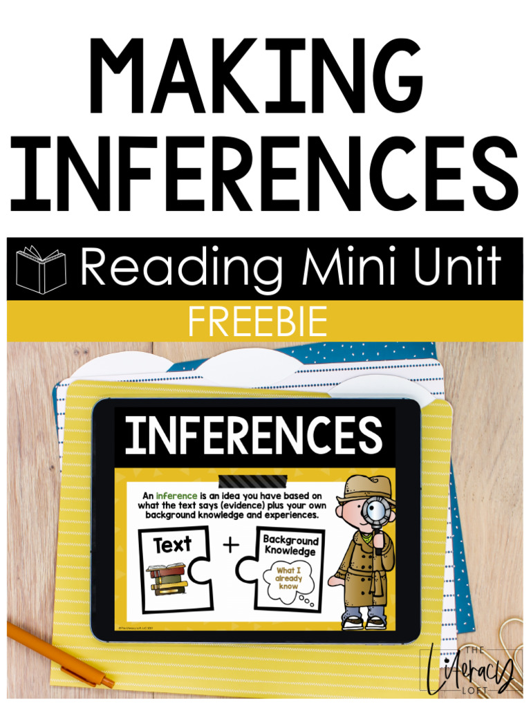 Freebie Making Inferences Mini Unit Activities | PDF | Reading ...