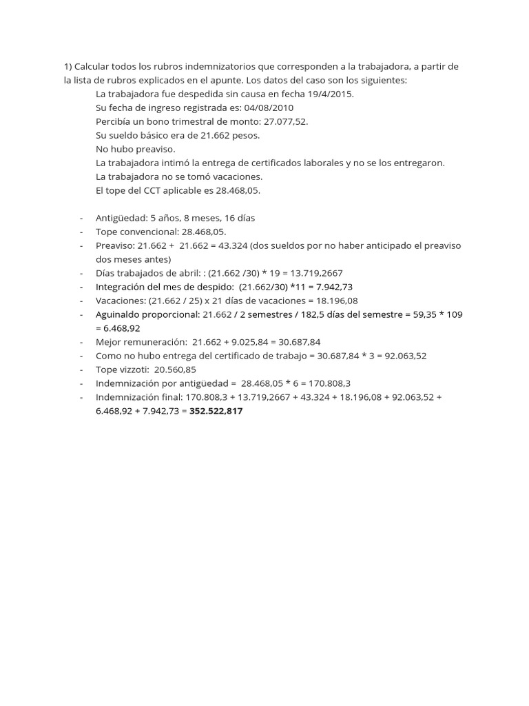 Taller Modulo 5 Actividad | PDF