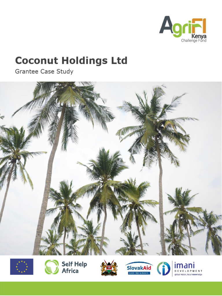Coconut Holdings Ltd Case Study Insights | PDF | Agriculture | Organic ...