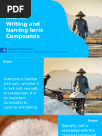 Ionic Compounds (With Matchmaker Game) | PDF | Ion | Valence (Chemistry)