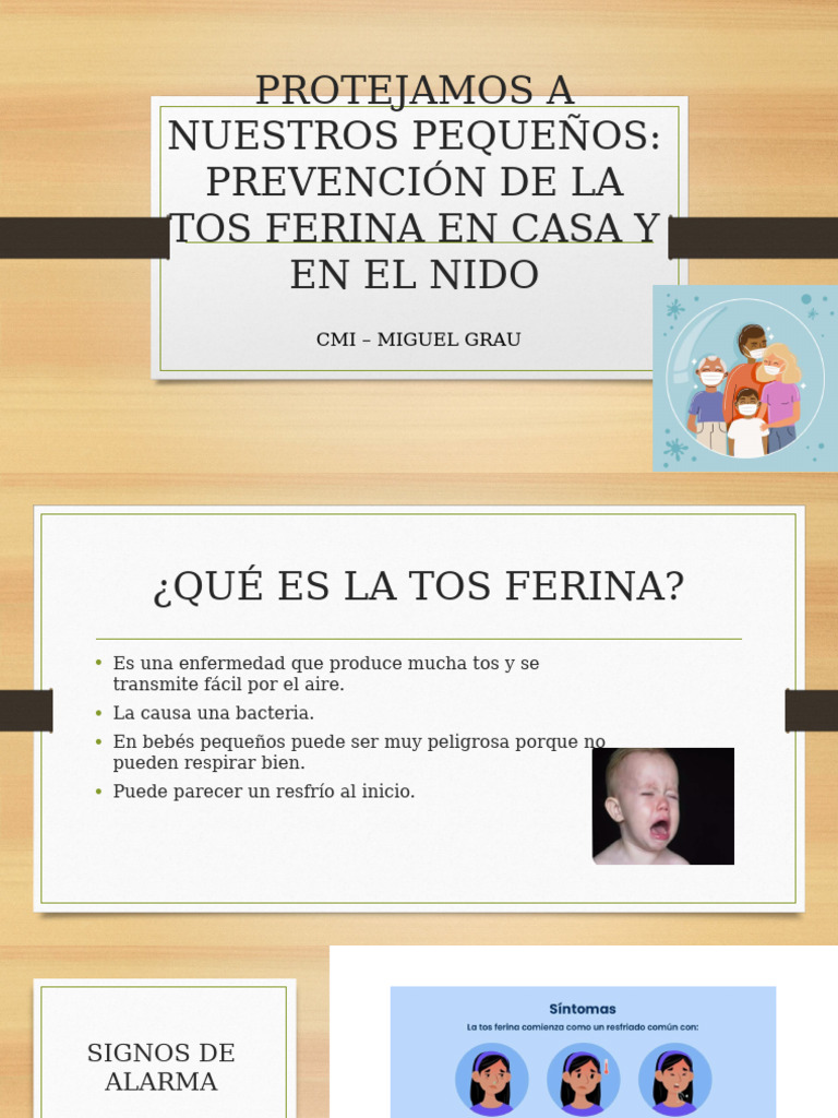 Prevención de Tos Ferina en Bebés | PDF