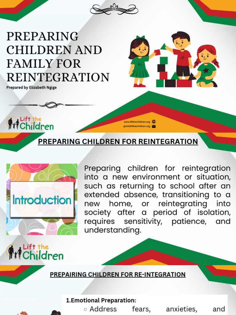 Strategies for Child Reintegration Support | PDF | Anxiety ...