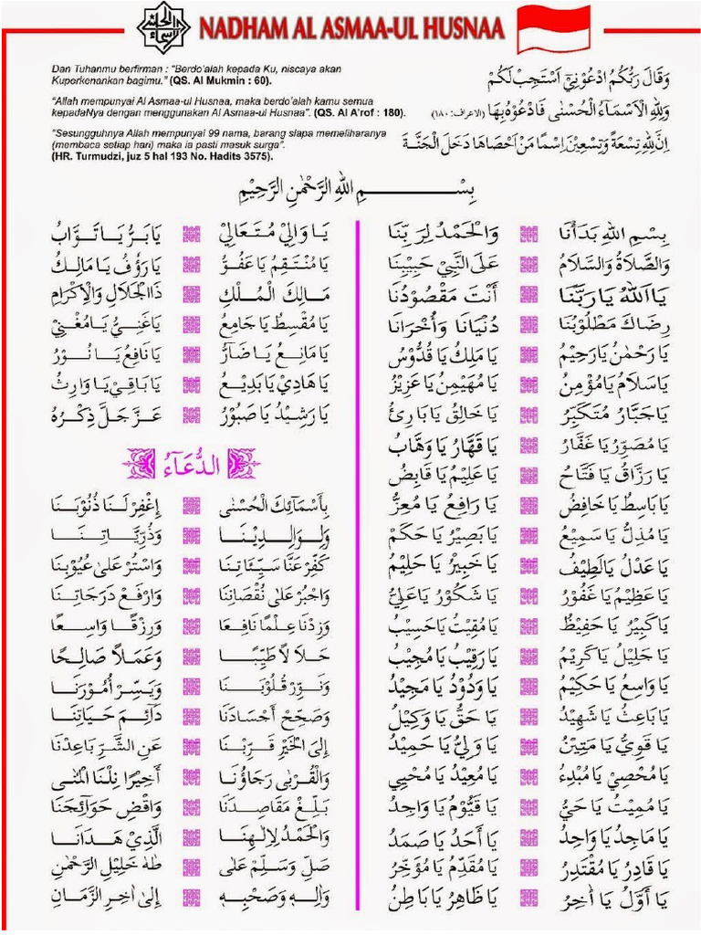 Asmaul Khusna | PDF