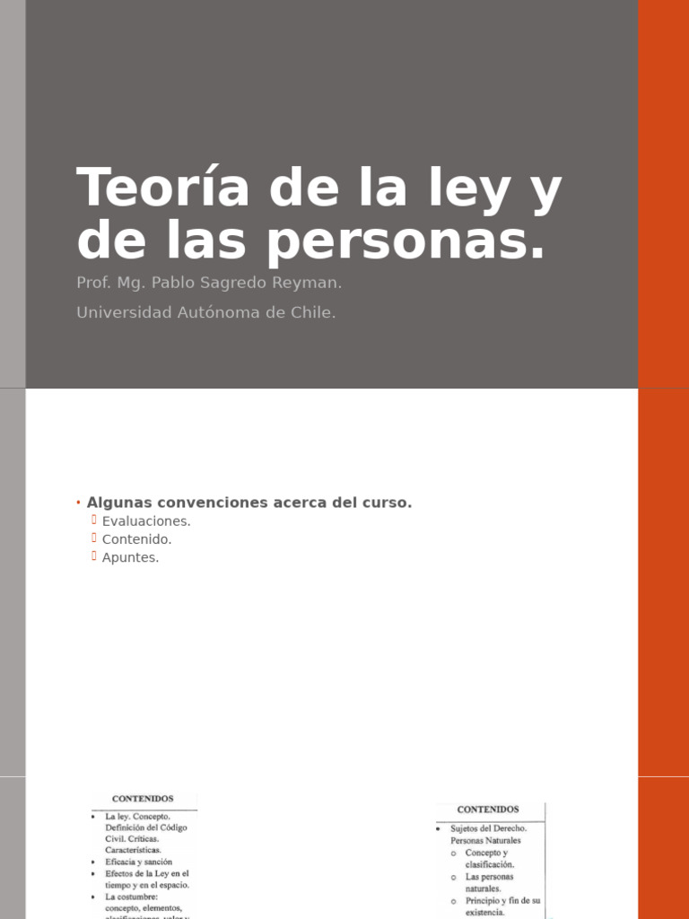 Concepto de Ley | PDF | Constitución | Fuentes del derecho