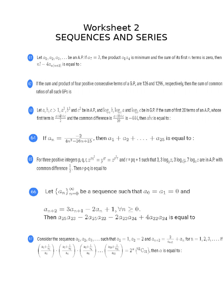 Worksheet 2 | PDF