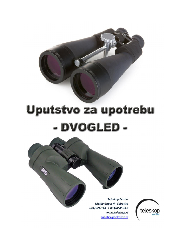 Dvogledi Uputstvo 2 Srpski | PDF