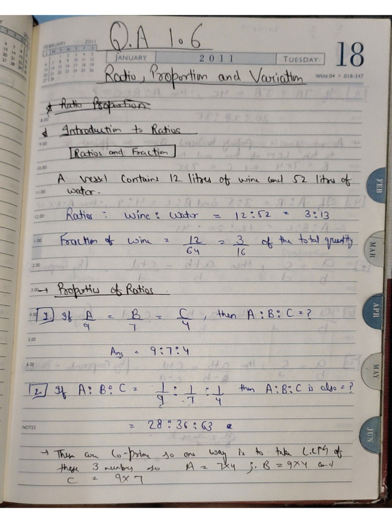 Arithmetic Notes Pdf