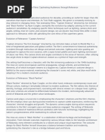 Black Panther (2018) Media Studies Guide | PDF