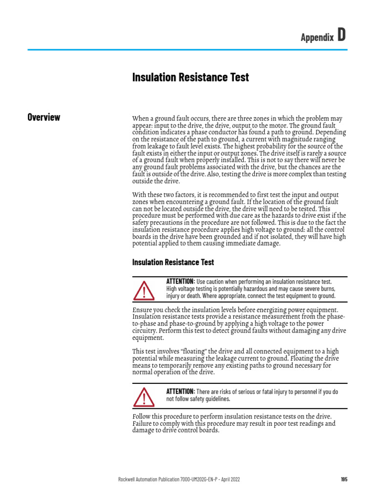 Insulation Test 7000B-UM202G - En-P-B Frame | PDF | Capacitor ...