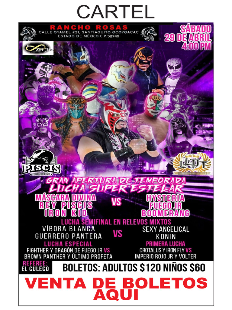 Cartel Lucha Libre | PDF