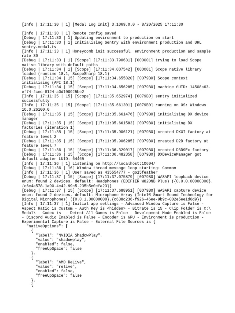 Medal Log 20250820 | PDF | Graphics Processing Unit | Computer Hardware