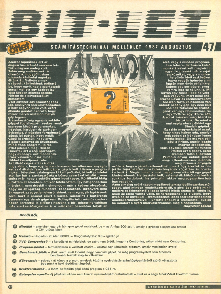 Bitlet 1987-08 | PDF