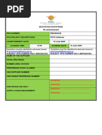MBD 4 Declaration of Interest Form | PDF | Policy | Public Law
