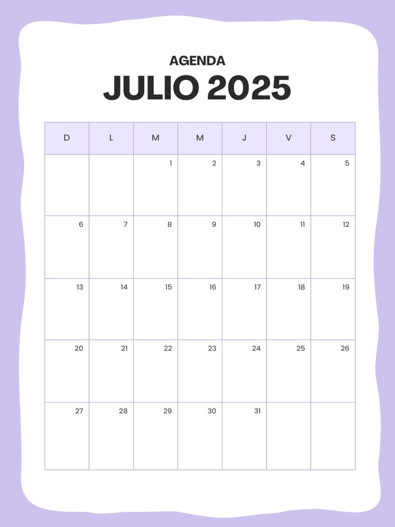Agenda Anual Calendario 2025 Almanaque Documento A4 Imprimible ...