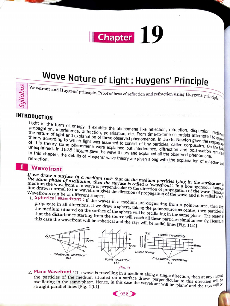 Wave Nature of Light | PDF