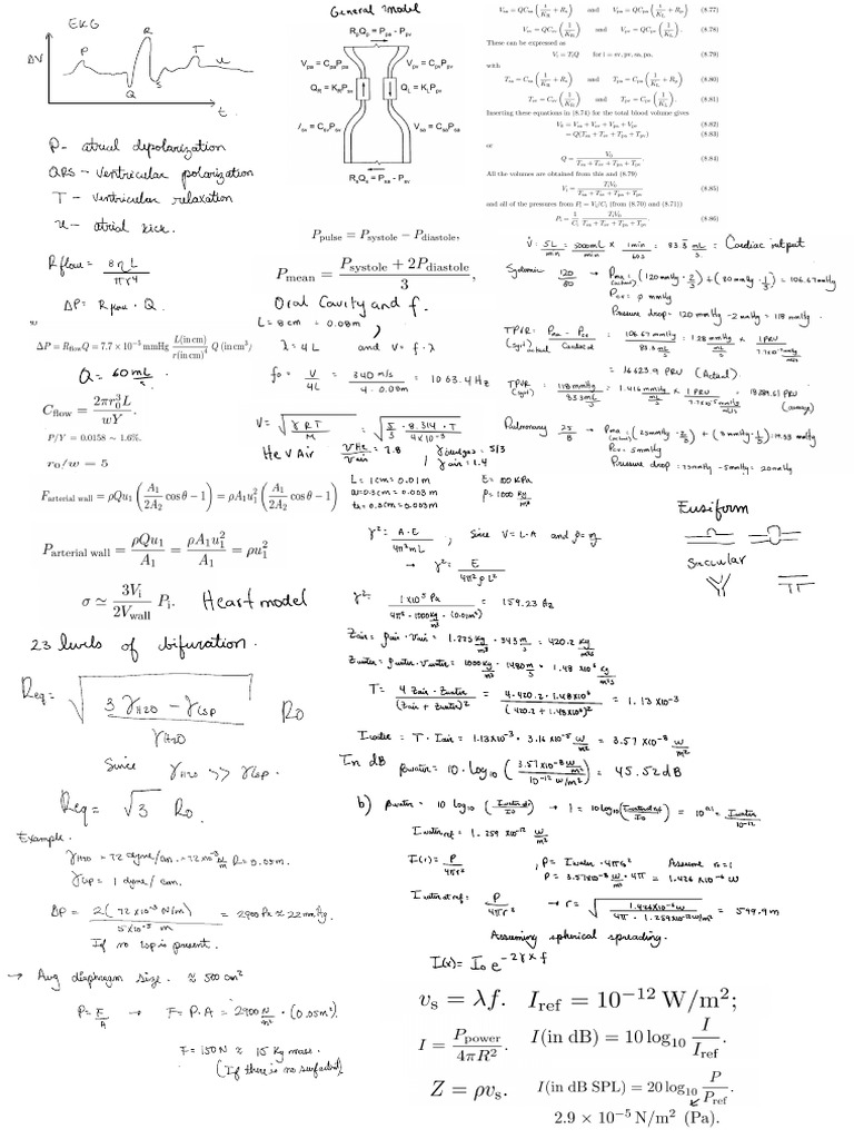 Formula Sheet | PDF
